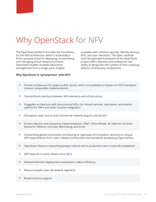 Open stack foundation-nfv-report | PDF