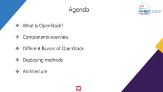 Openstack Fundamentals by CloudZone @Back2School | PPT