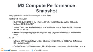 Building a GPU-enabled OpenStack Cloud for HPC - Blair Bethwaite, Monash University | PDF