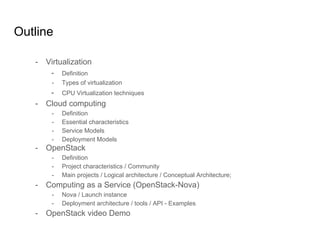 OpenStack - Infrastructure as a service | PPT