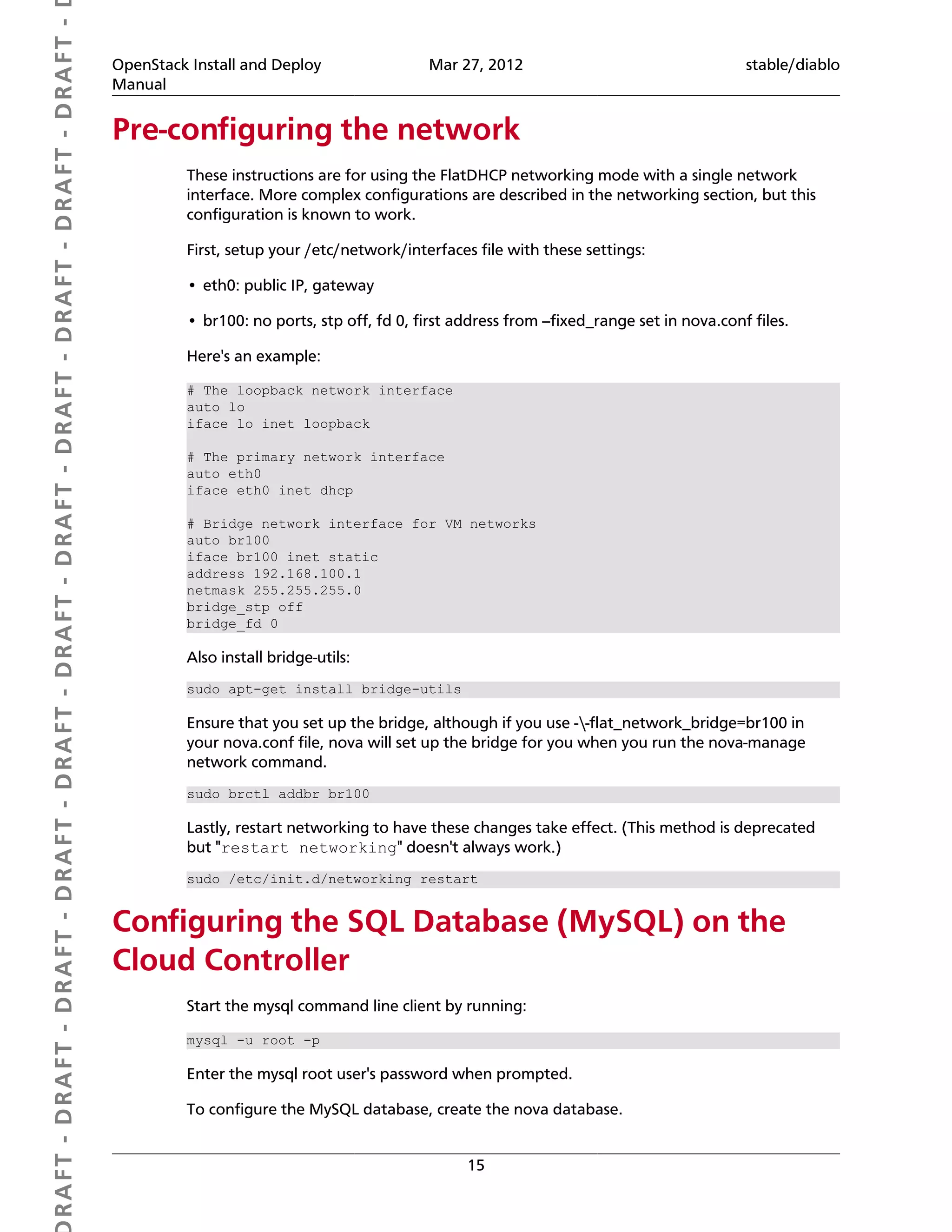 Openstack install-guide-diablo | PDF