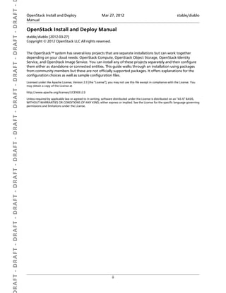 Openstack install-guide-diablo | PDF