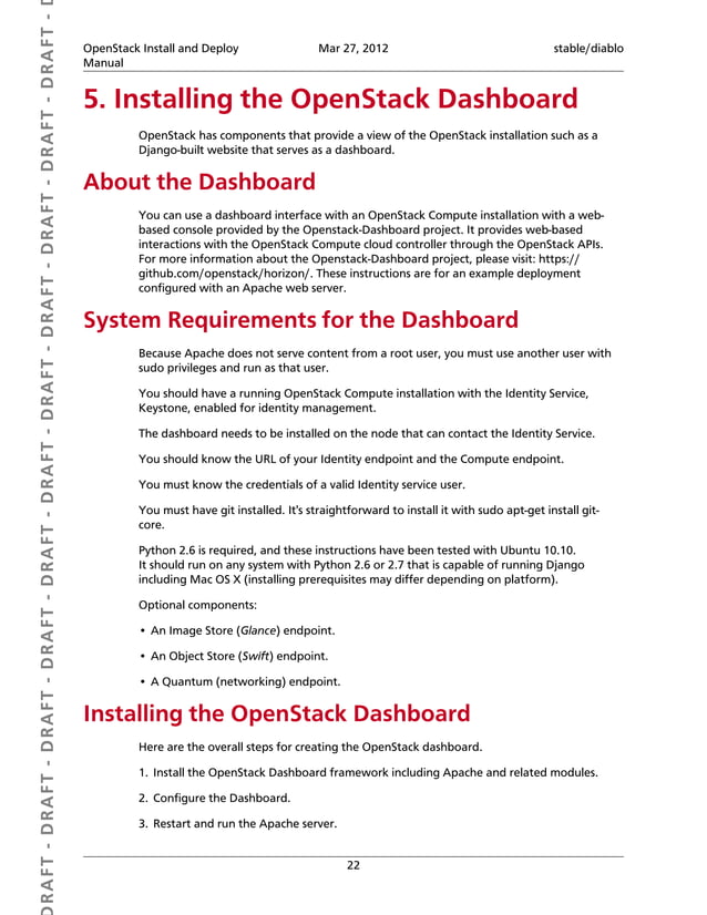 Openstack install-guide-diablo | PDF