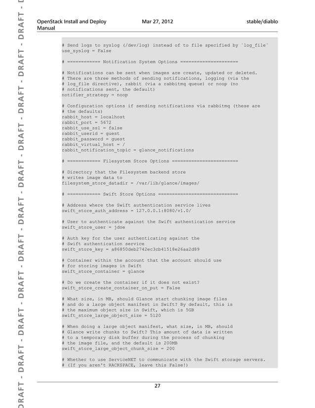 Openstack install-guide-diablo | PDF