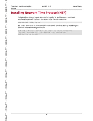 Openstack install-guide-diablo | PDF