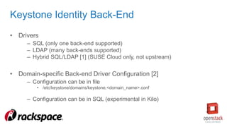 OpenStack Keystone with LDAP | PPT