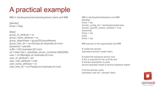 OpenStack Keystone with LDAP | PPT