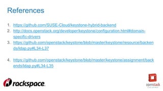OpenStack Keystone with LDAP | PPT