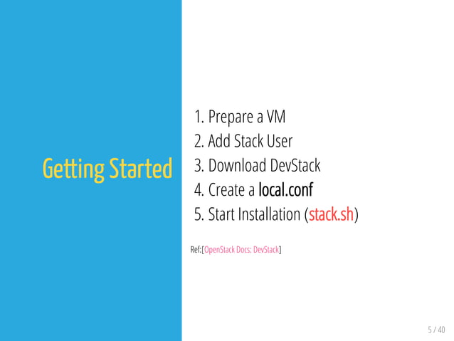 Open stack pike-devstack-tutorial | PDF