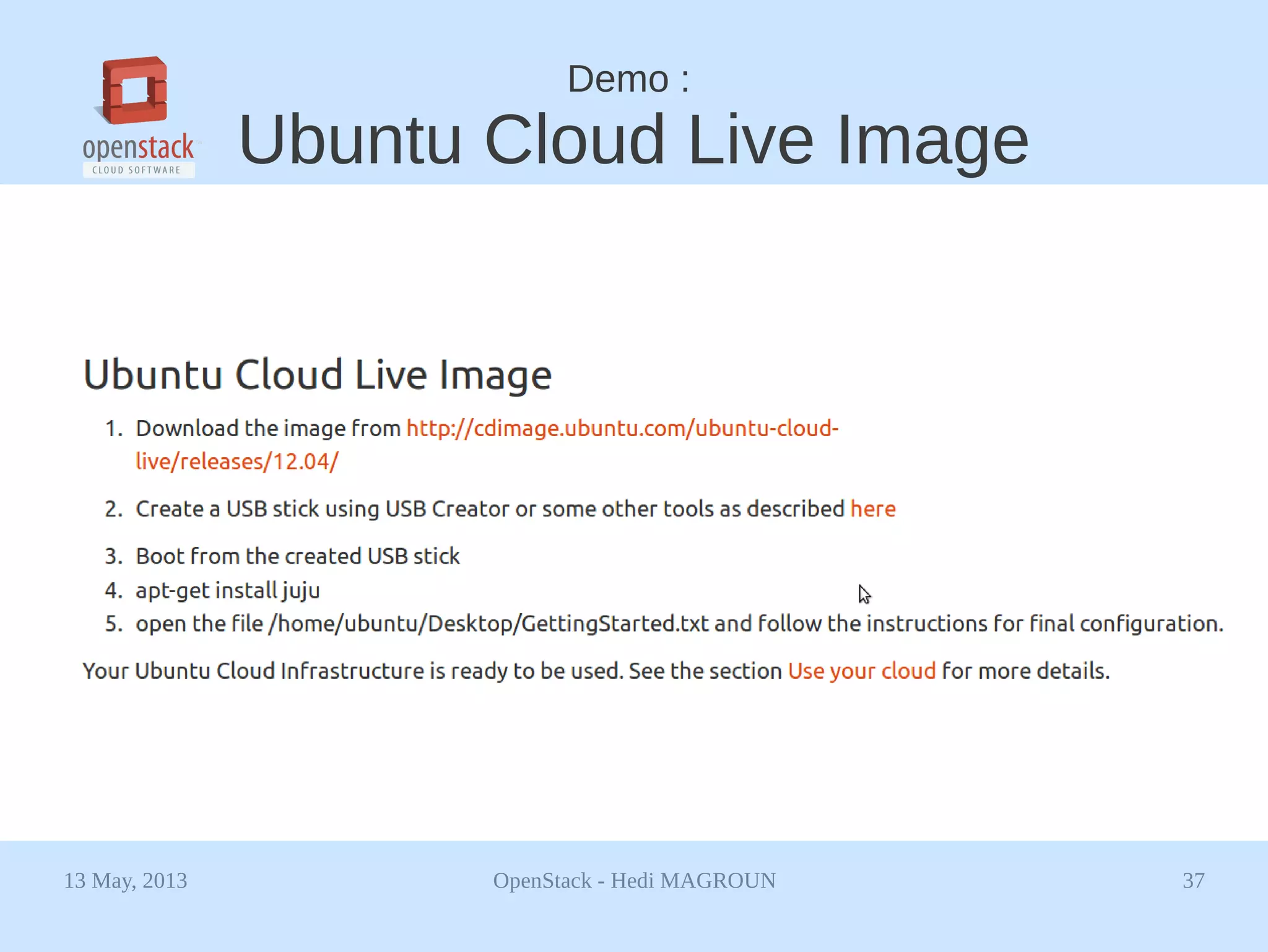 OpenStack, The Open Source Cloud Operating System | PPT