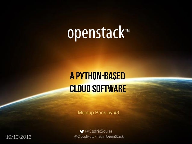 OpenStack - A Python-based Cloud-Software