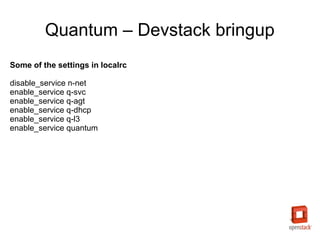 Openstack Quantum | ODP