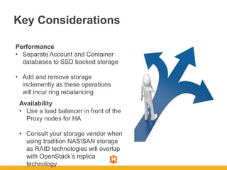 OpenStack Swift In the Enterprise | PPT