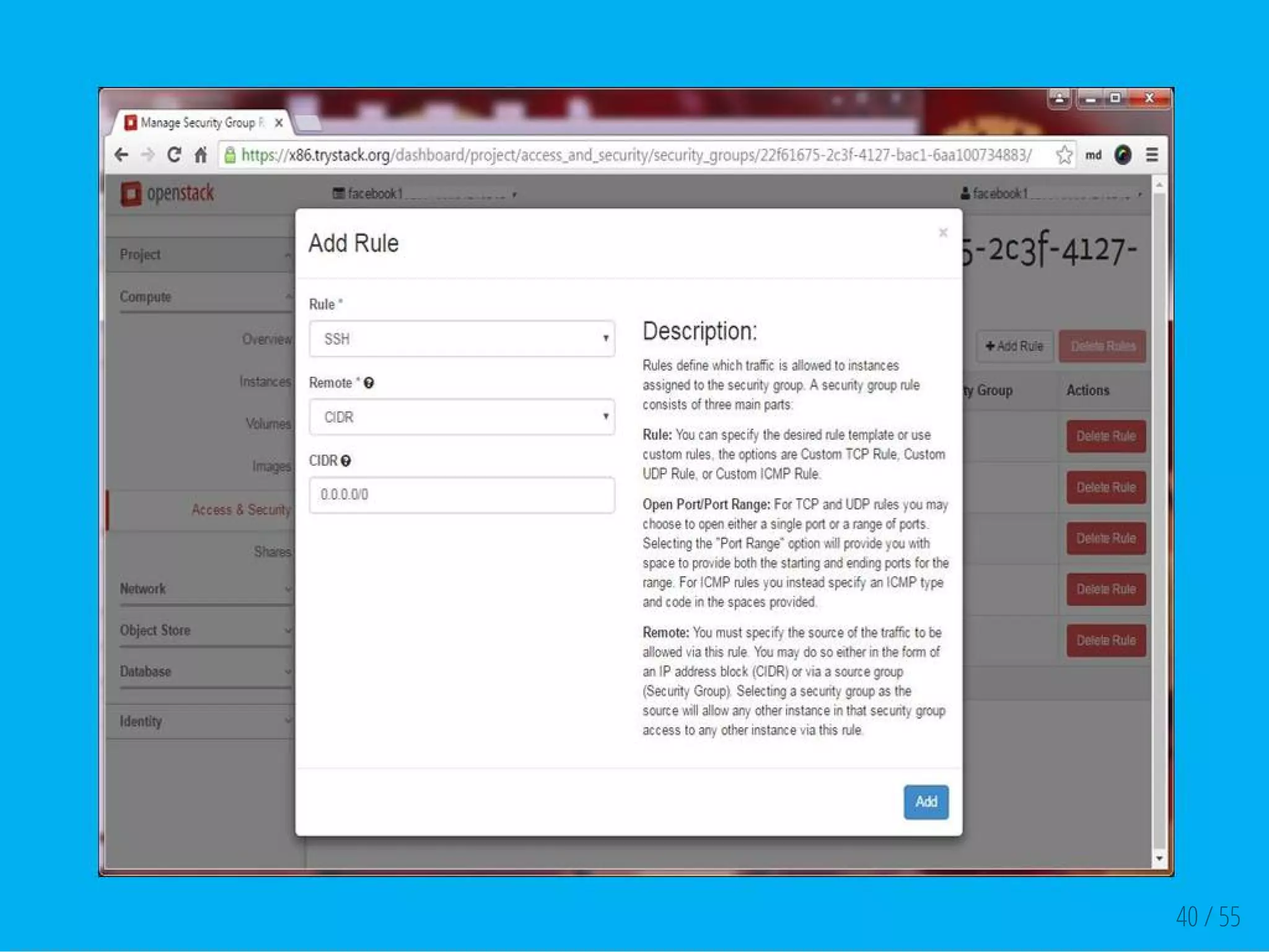 Openstack trystack | PPT