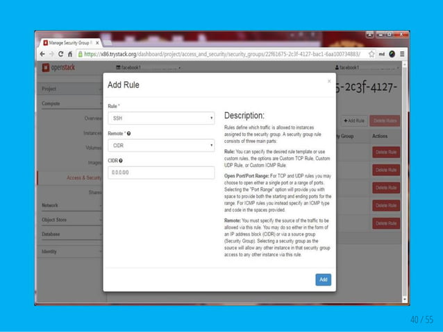Openstack trystack | PPT