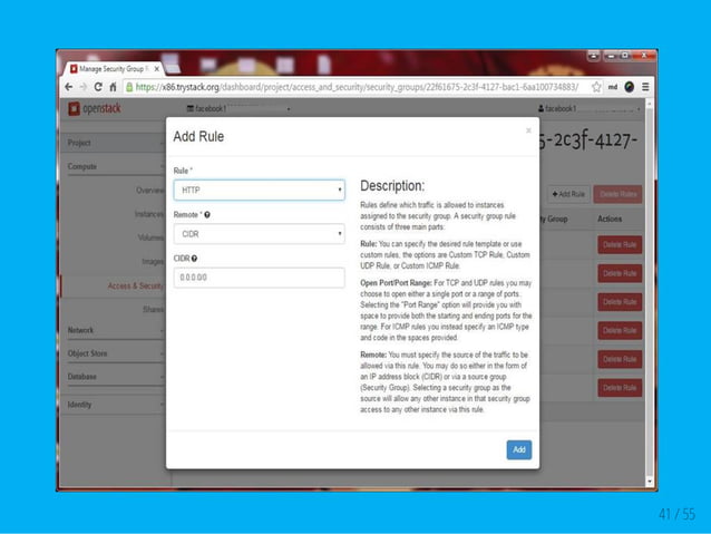Openstack trystack | PPT