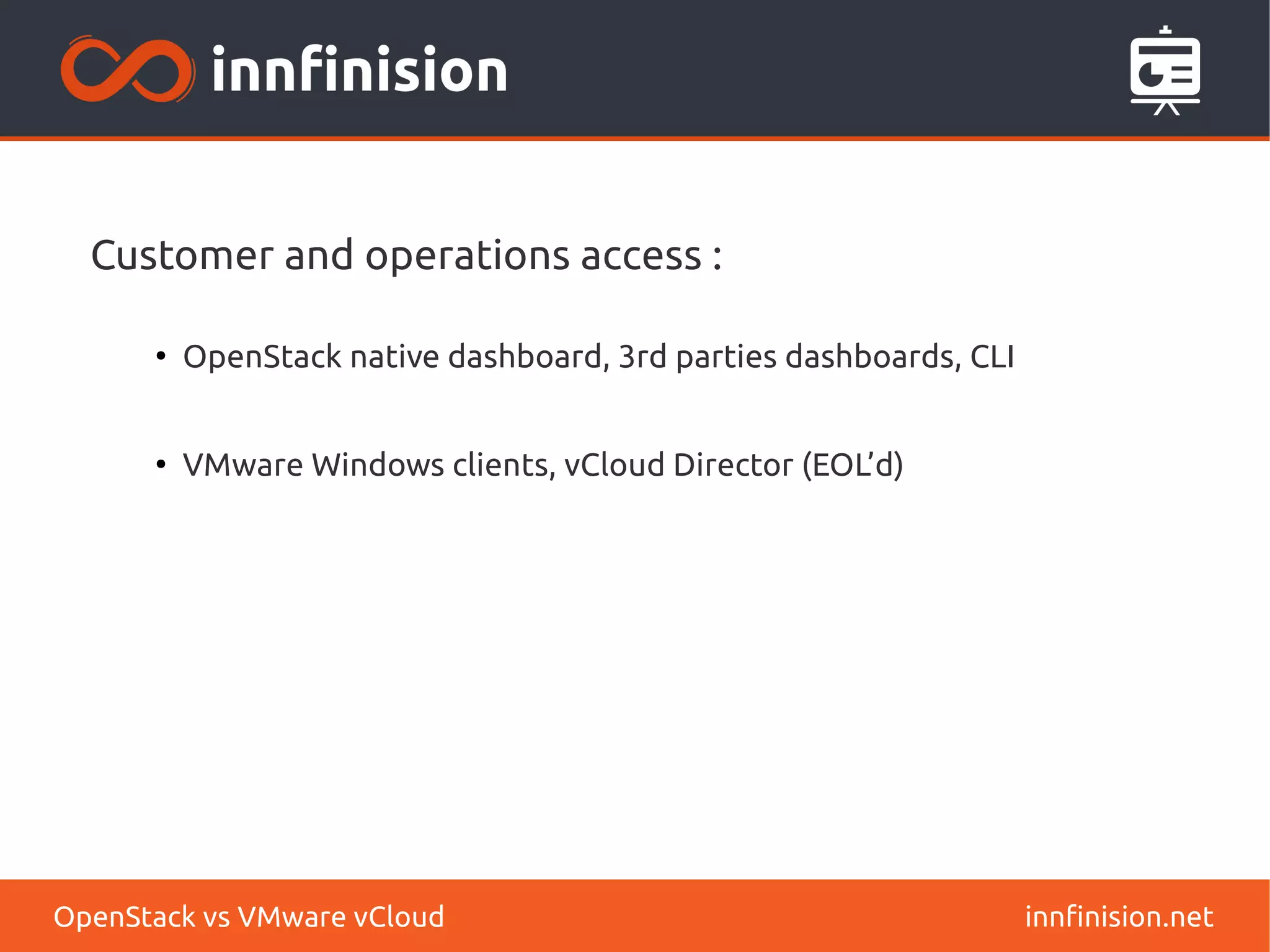 OpenStack vs VMware vCloud | PDF | Operating Systems | Computer ...