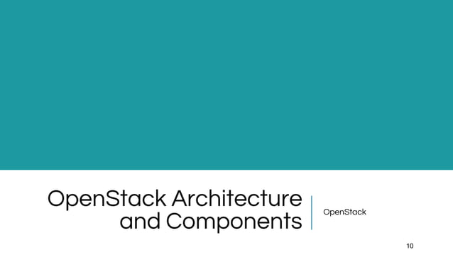 Open stack Architecture and Use Cases | PPT