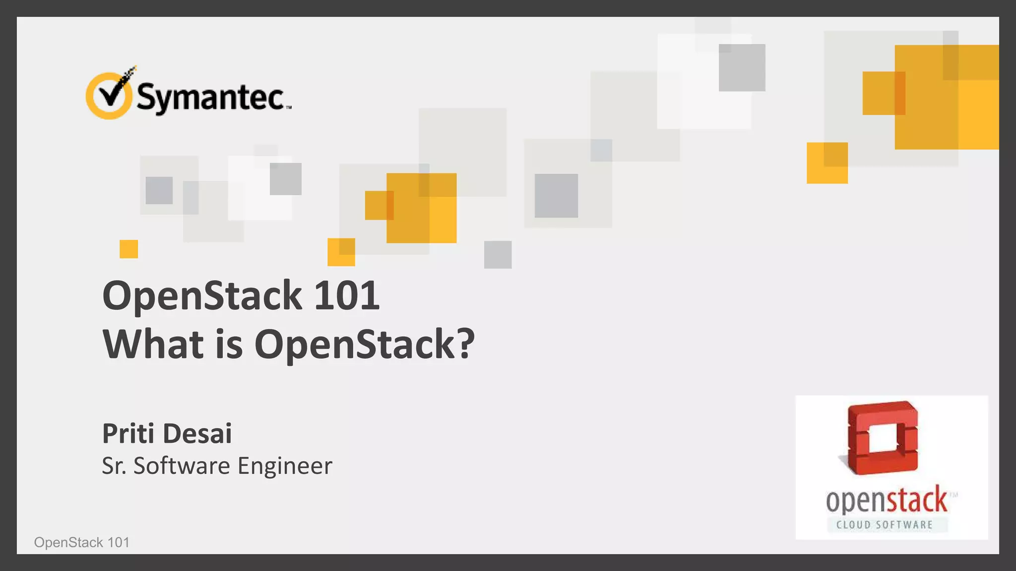 OpenStack 101 | PPT