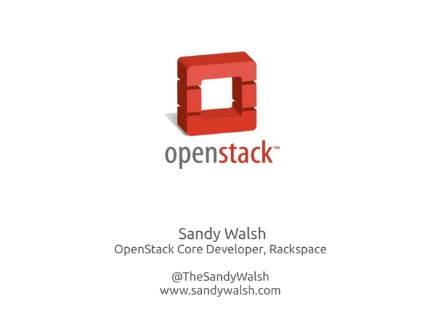 OpenStack 101 Technical Overview | PPT