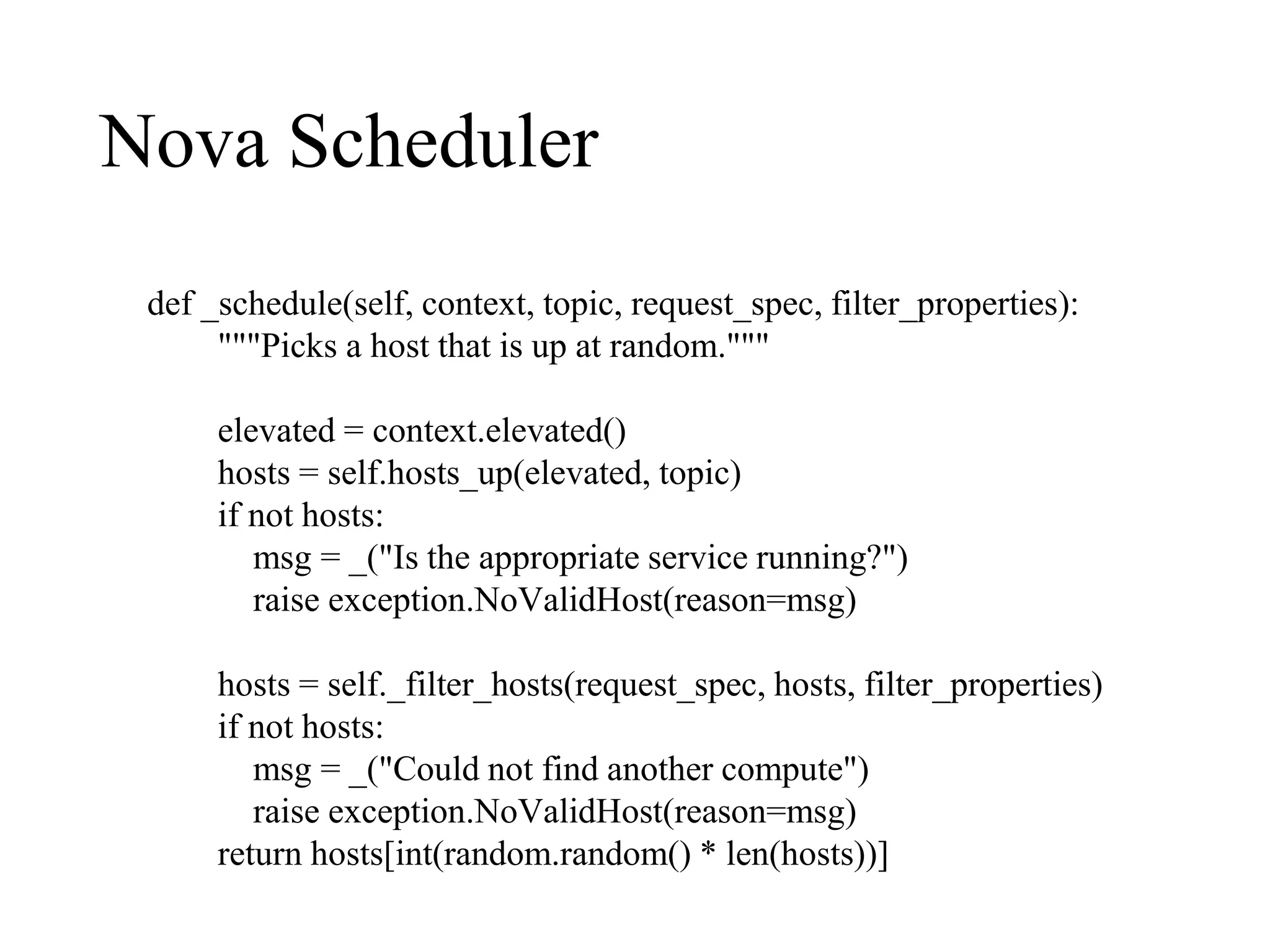 Openstack Architecture Ppt