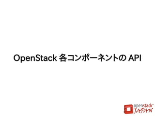 OpenStack API | PDF
