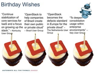 OpenStack 4th Birthday | PPTX