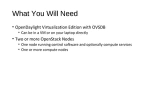 OpenDaylight Integration with OpenStack Neutron: A Tutorial | PPT