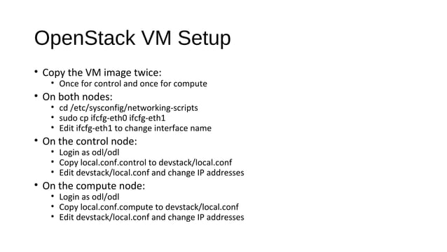 OpenDaylight Integration with OpenStack Neutron: A Tutorial | PPT