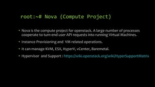 Openstack – An introduction | PPTX | Cloud Computing | Internet