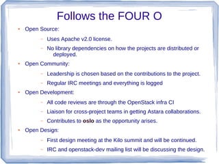 OpenStack Astara | PPT