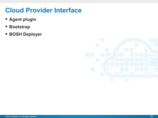 Cloud Foundry and OpenStack | PPT