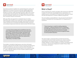 OpenStack: A Business Perspectives | PDF | Cloud Computing | Internet