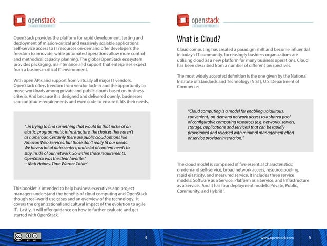 OpenStack: A Business Perspectives | PDF | Cloud Computing | Internet