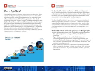 OpenStack: A Business Perspectives | PDF | Cloud Computing | Internet