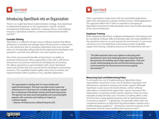 OpenStack: A Business Perspectives | PDF | Cloud Computing | Internet