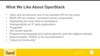 Leveraging VMware Technology To Build an Enterprise Grade Openstack Cloud - It's Not Always ...