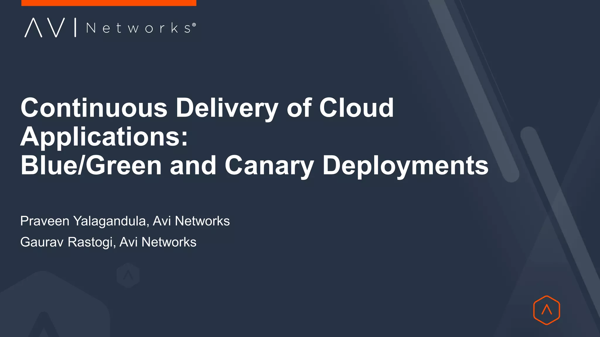 Continuous Delivery of Cloud Applications: Blue/Green and Canary ...
