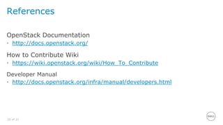 OpenStack Contribution Workflow | PPTX | Computing | Technology & Computing