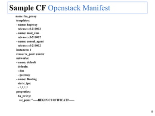 Openstack CPI cloudfoundry | PDF | Cloud Computing | Internet