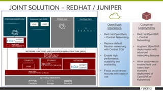 Contrail integrated with Kubernetes and Openstack | PPT