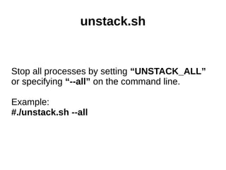 OpenStack DevStack Tutorial | ODP | Operating Systems | Computer Software and Applications
