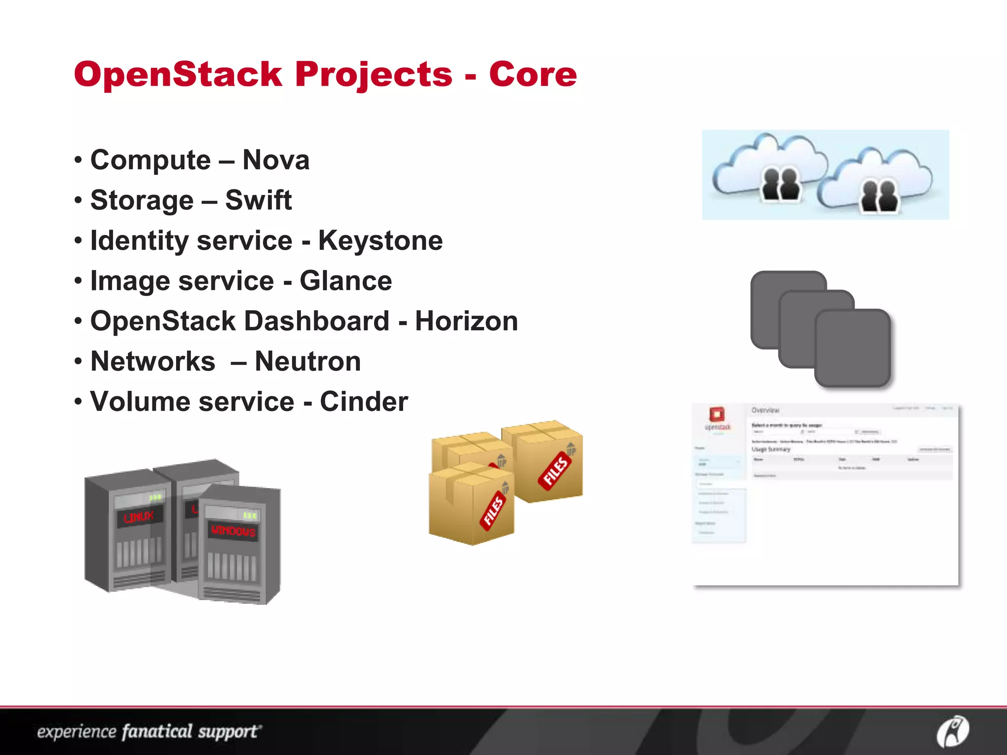 OpenStack Doc Overview for Boot Camp | PPTX | Cloud Computing | Internet