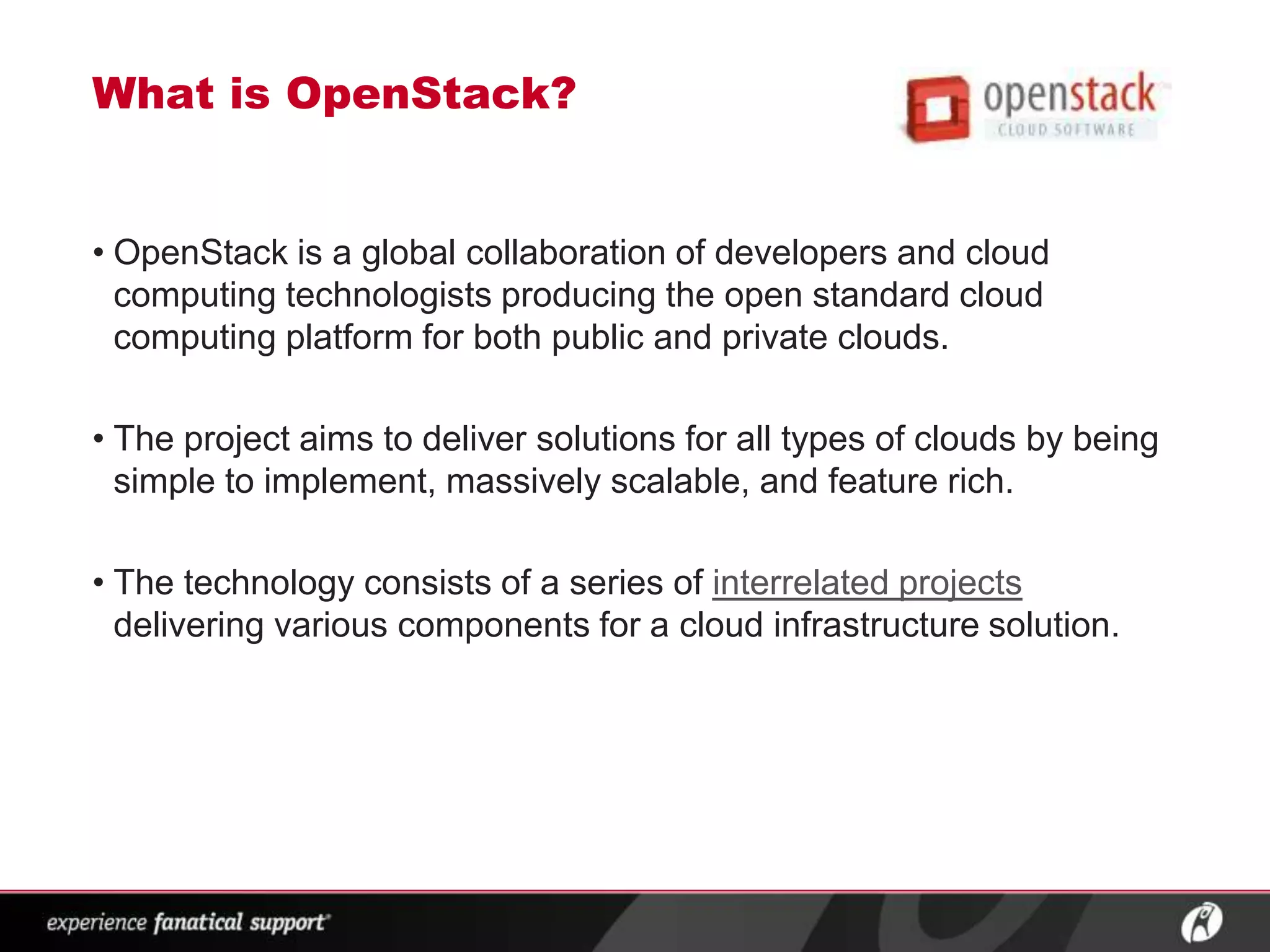 OpenStack Doc Overview for Boot Camp | PPT