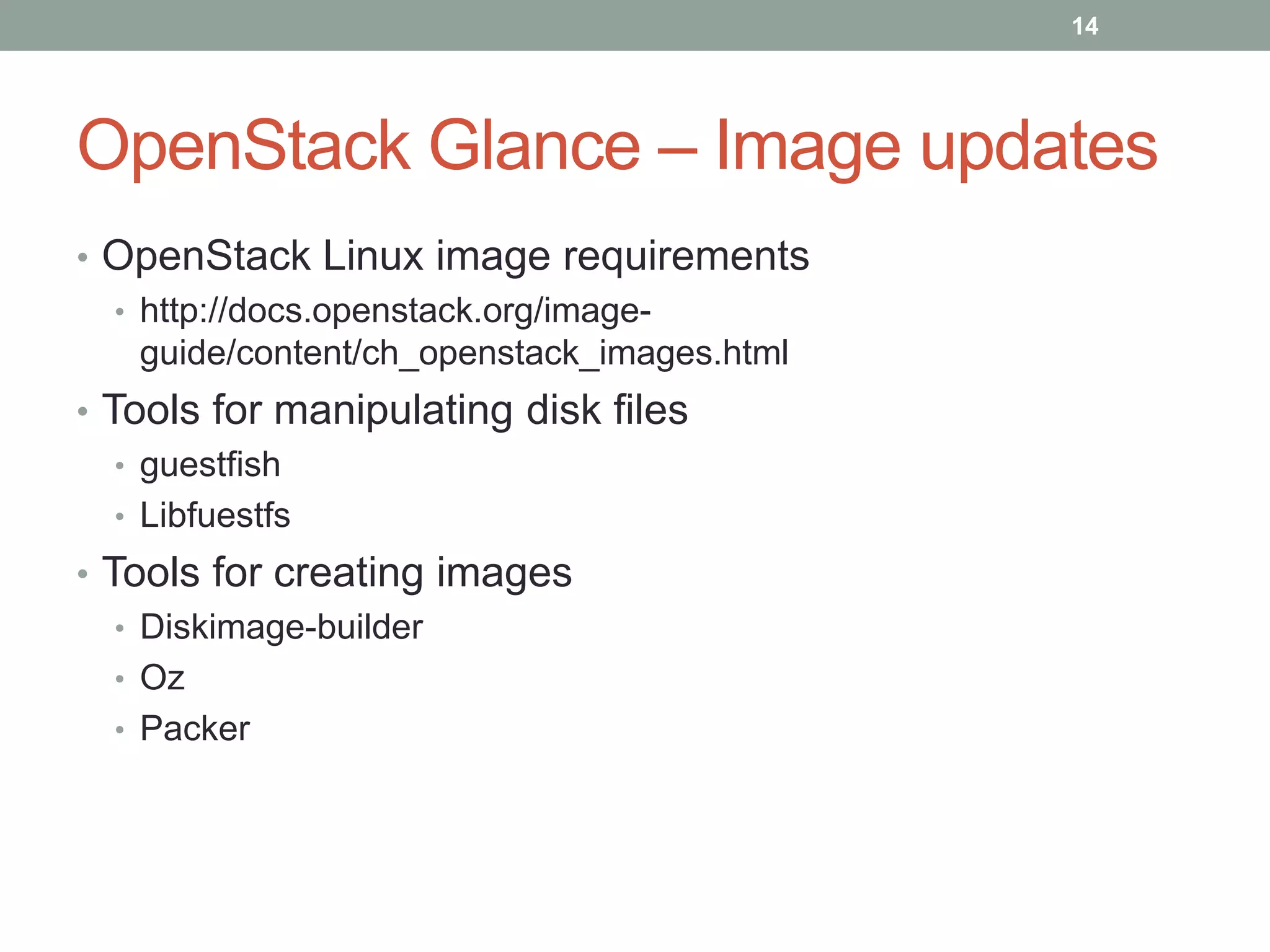 OpenStack Glance | PPT | Free Download