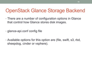 OpenStack Glance | PPTX