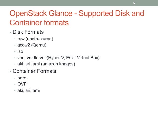 OpenStack Glance | PPT | Free Download