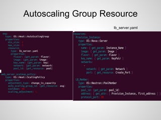 Openstack Heat & How Autoscaling works | PPT