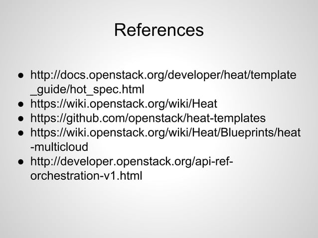 Openstack Heat & How Autoscaling works | PPT