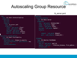 Openstack heat & How Autoscaling works | PPT